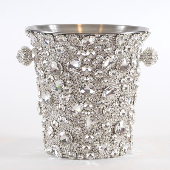 Crystal Champagne Bucket made with Swarovski® Crystals