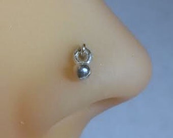 Dangle nose ring | Etsy