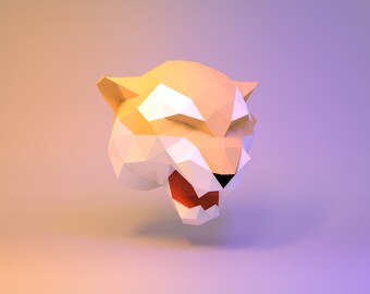 Polygon animal | Etsy