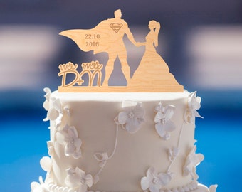 superman cake topper – Etsy