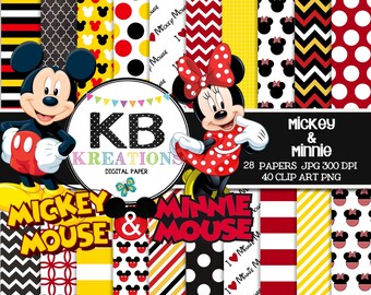 Mickey mouse digital | Etsy