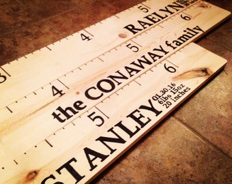 Unique measuring stick related items | Etsy