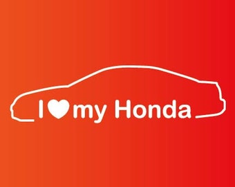 Honda sticker | Etsy