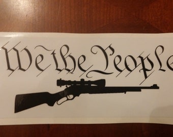 Items similar to Keep Calm and Carry On Gun Decal - 2nd Amendment - Gun ...