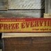 A Prize Everytime Wood Sign Custom Name Boardwalk Games Step