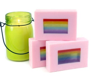 Rainbow soap | Etsy
