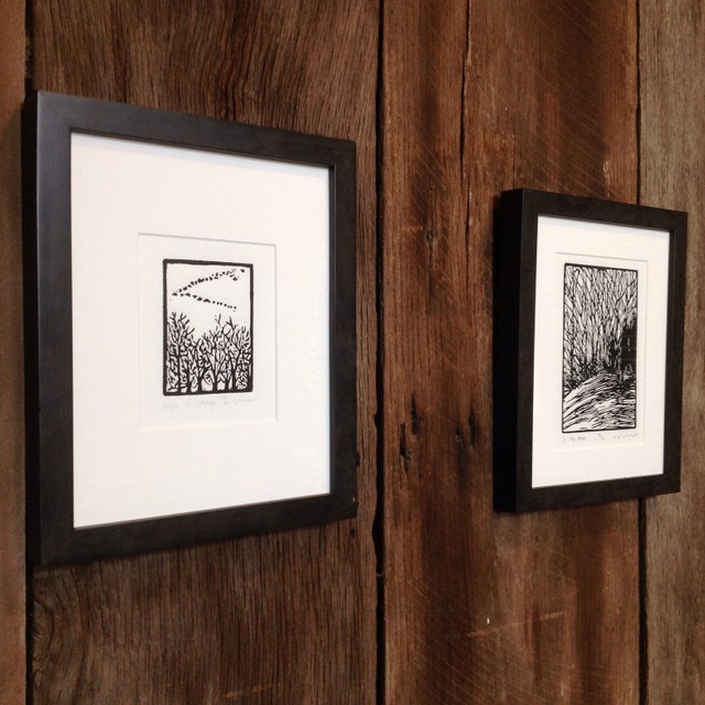 woodcuts monoprints and paintings by Chris Plummer by cplummerart