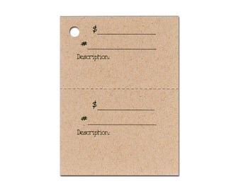 Perforated hang tags | Etsy