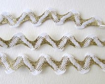 Unique gold rick rack related items | Etsy