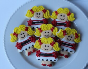 Cheerleading cookies | Etsy