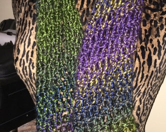 Open weave scarf | Etsy