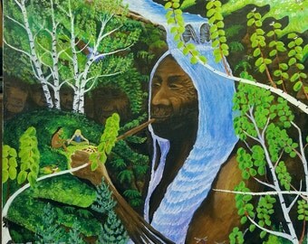 Native American Art Nature Art Inspirational art by EliThomasArt