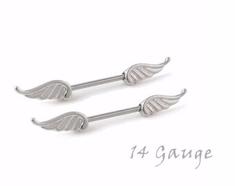 Angel wings piercing | Etsy