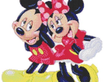 Minnie cross stitch | Etsy