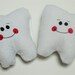 Tooth Fairy Pillows Tooth holder by christinasbabygifts on Etsy