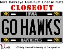 Popular items for iowa hawkeye sign on Etsy