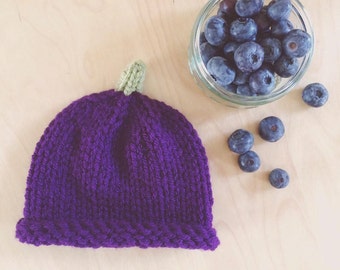 Blueberry hat | Etsy