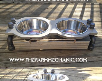 Large dog feeder | Etsy