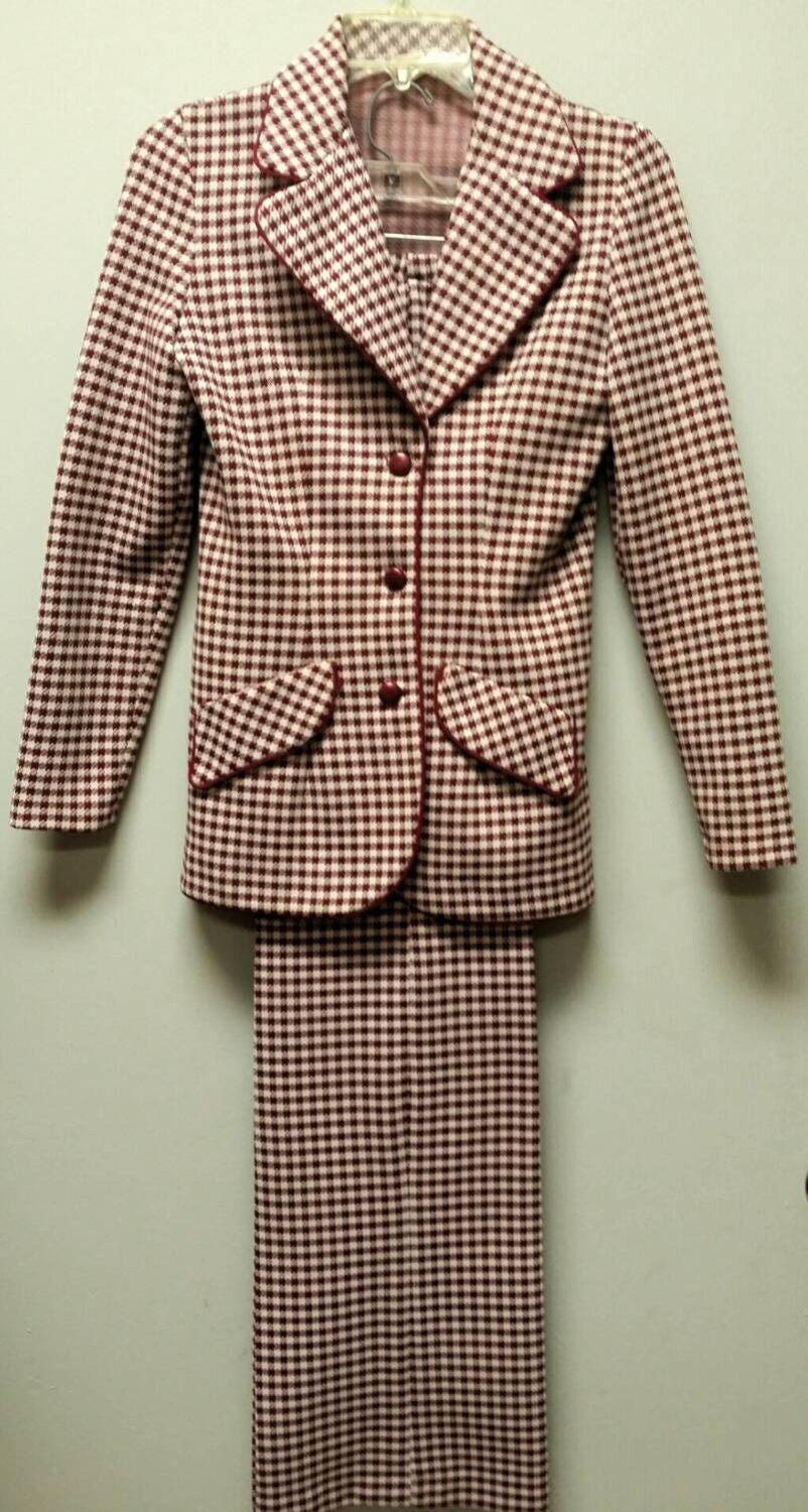 Vintage Polyester Suit