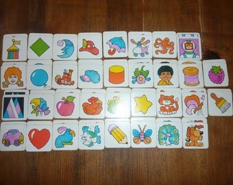 Items similar to Memory Matching Game in White Felt on Etsy