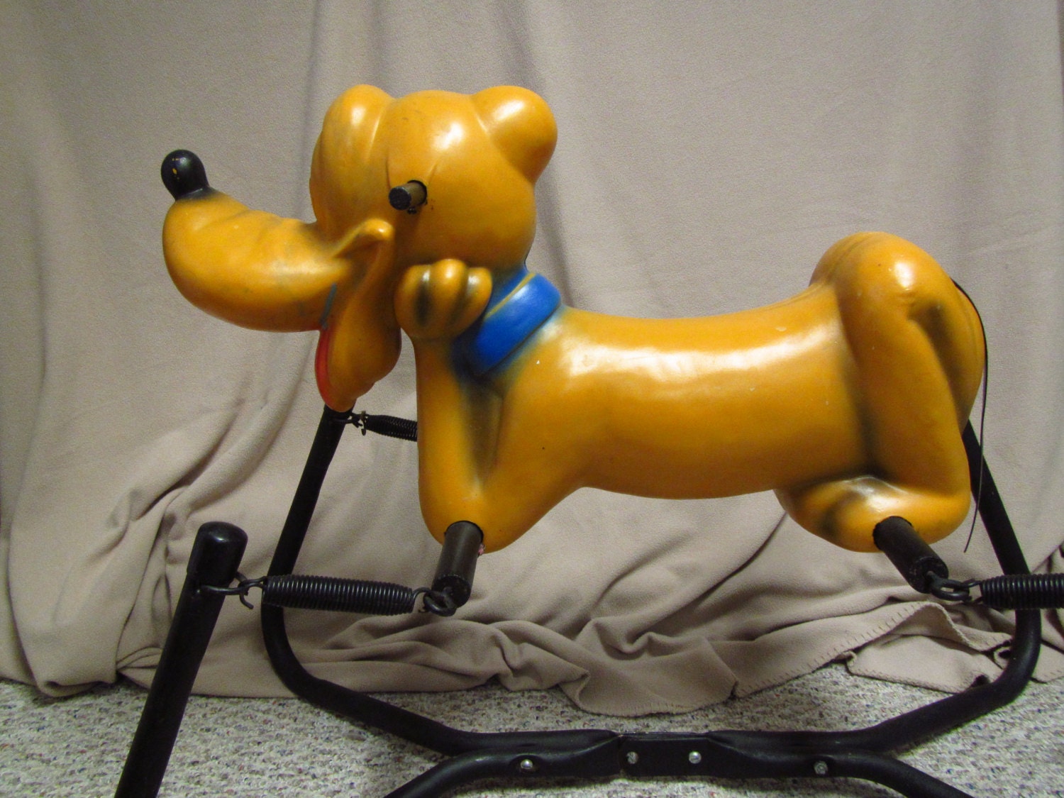 vintage PLUTO WONDER Products Spring Horse Rare