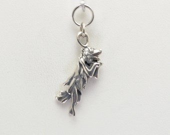 Border collie charm | Etsy