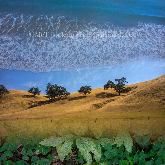 Surreal Landscape Photo Ocean Collage Landscape Montage