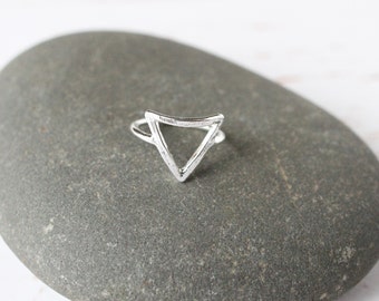 Triangle ring | Etsy