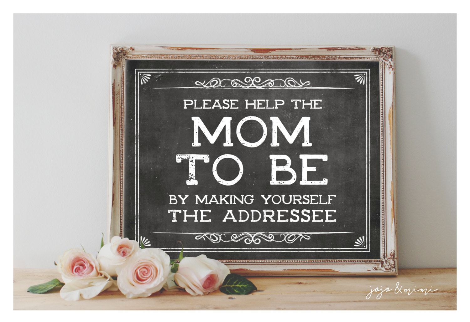 Instant 'Please help the Mom To Be by making yourself the