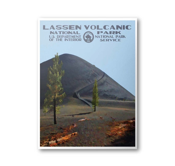 Lassen Volcanic National Park Poster