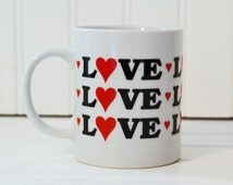Popular items for love coffee mug on Etsy