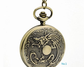 Dragon pocket watch | Etsy