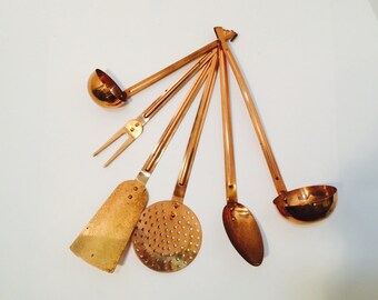 Copper spatula | Etsy