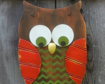 Owl door hanger | Etsy