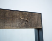 Unique wood mirror related items | Etsy