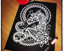 Unique paisley paper related items | Etsy