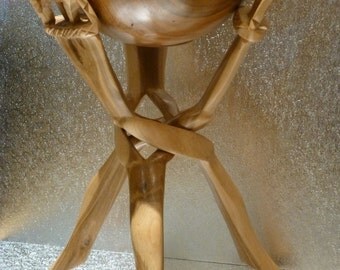 Wood carving stand | Etsy