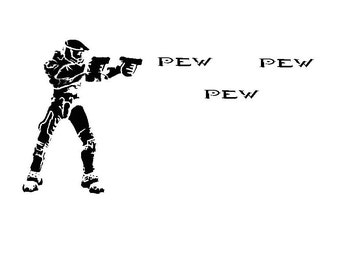 Pew pew | Etsy