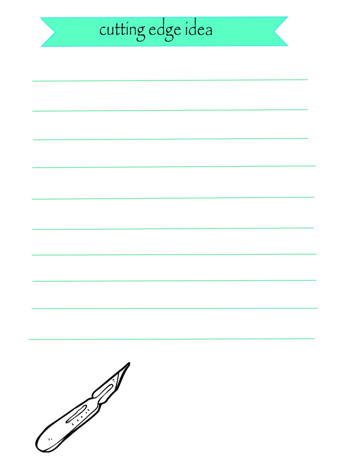 Surgical Paper Medical Paper Nursing Student Notepaper