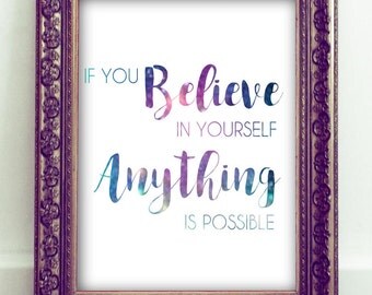 Anything is possible | Etsy