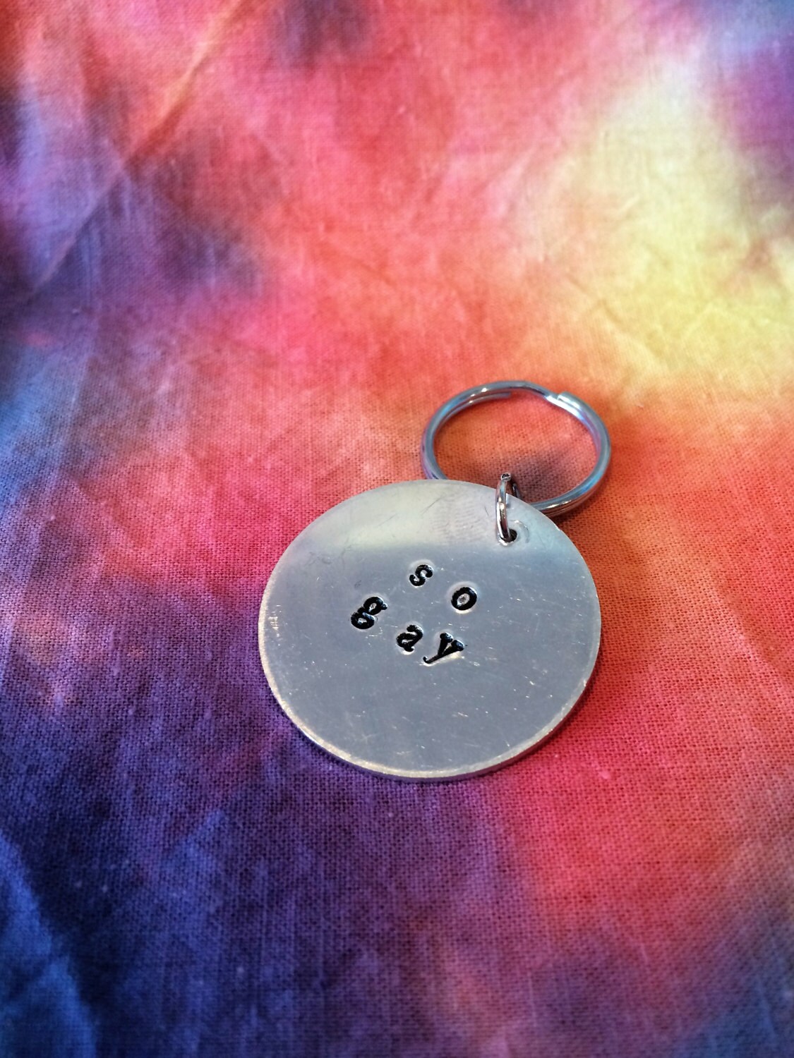 So Gay Keychain So Gay LGBT Keychain LGBT Jewelry Gay