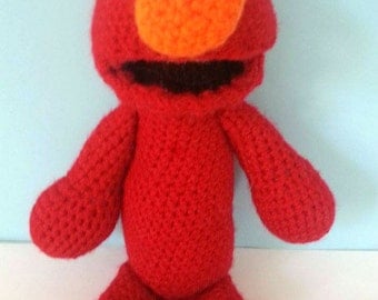 Elmo crochet | Etsy