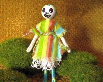 Skull doll | Etsy