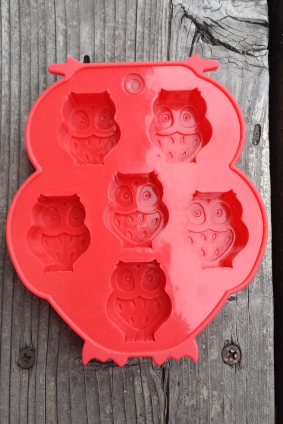 Owl Silicone Mold by SaharasSupplies on Etsy