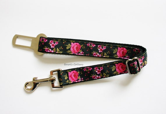 Pick any design Dog Seat Belt for Dog Collar or Harness