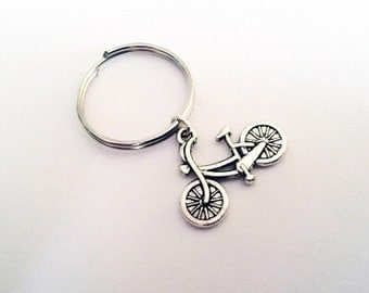 Bicycle keychain | Etsy
