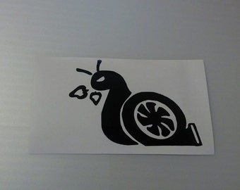 Turbo snail decals | Etsy
