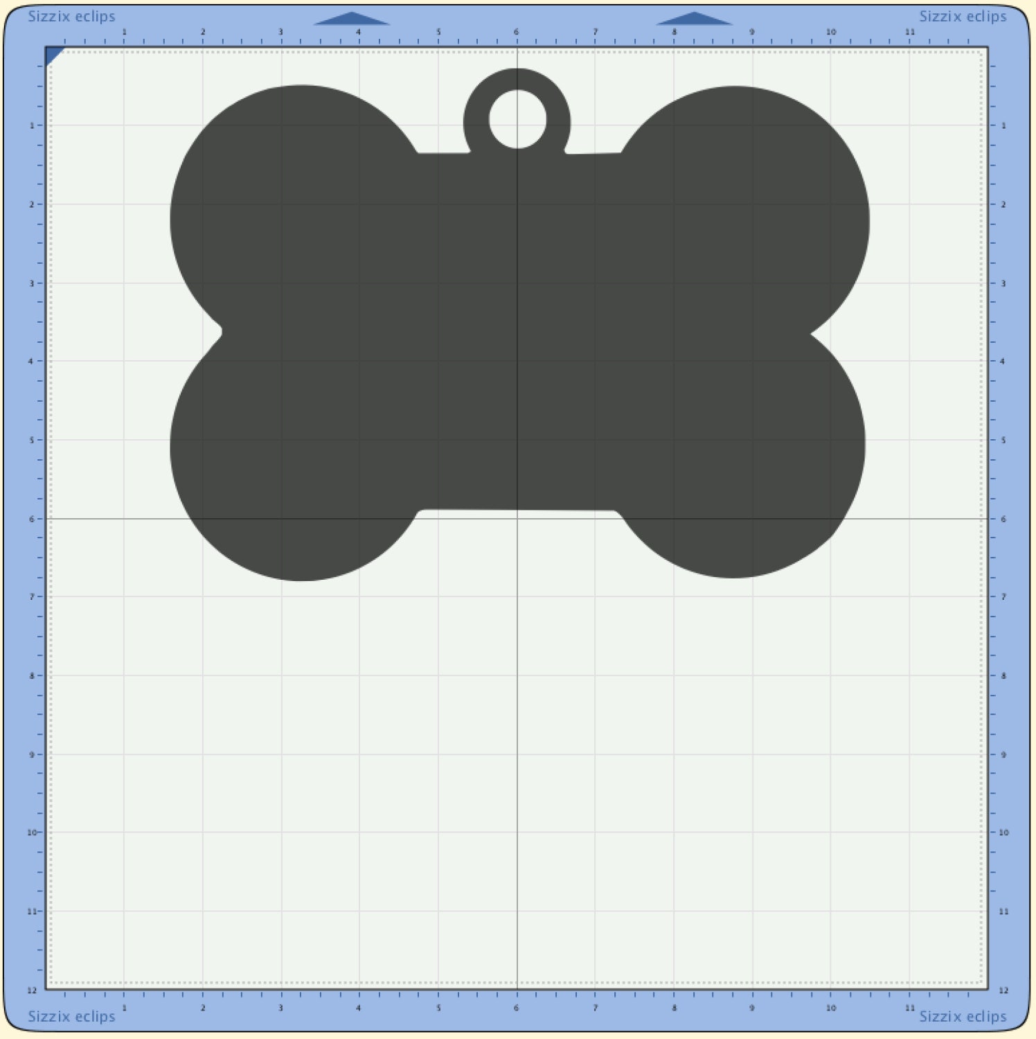 Pet Tag SVG Cutting File Dog Tag