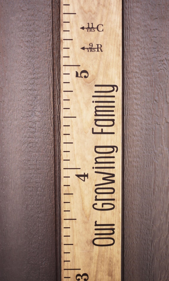 Height Marker for Growth Chart Ruler Vinyl by LittleAcornsByRo