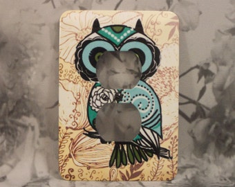 Items similar to BASEBALL PRINT Metal Outlet Cover on Etsy